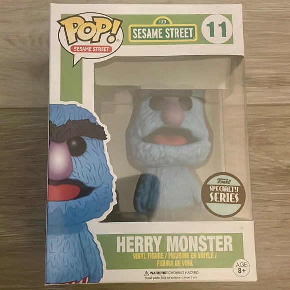 Funko | Toys | Sesame Street Herry Monster Funko Pop Figure | Poshmark